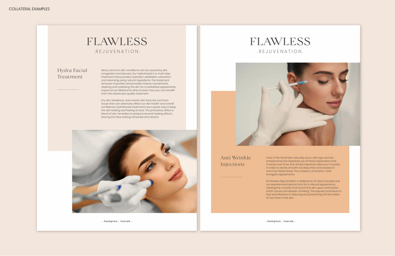 Cosmetic Clinic Branding | Christie Davis Design
