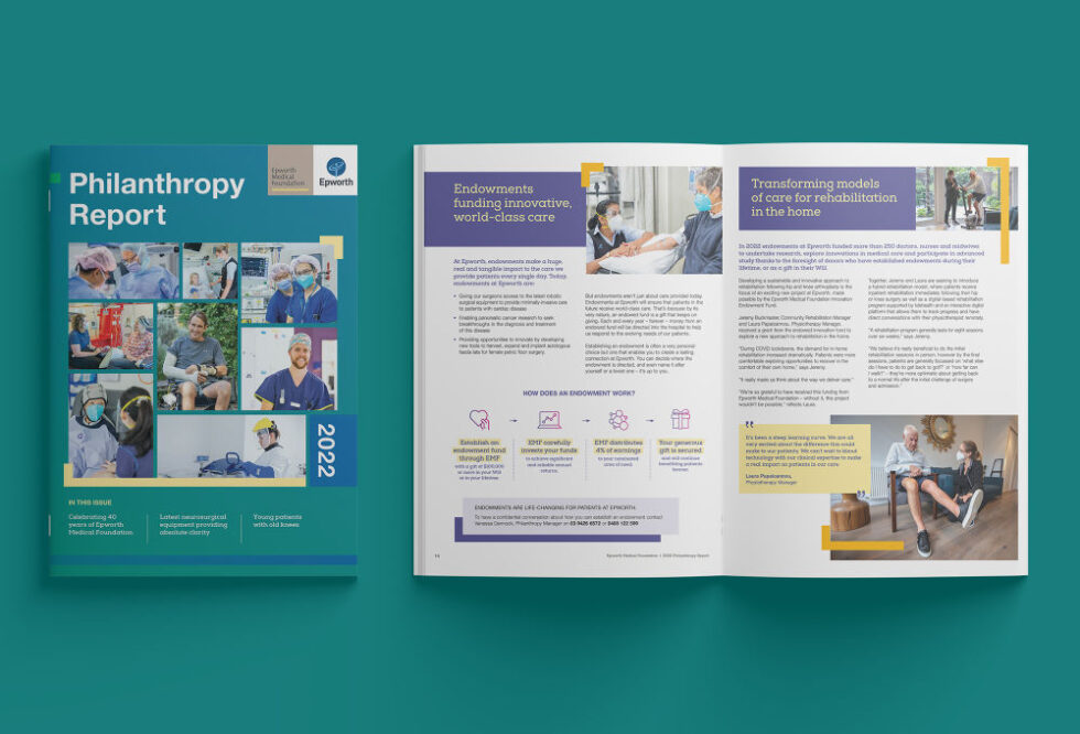 Report Design — Epworth Medical Foundation
